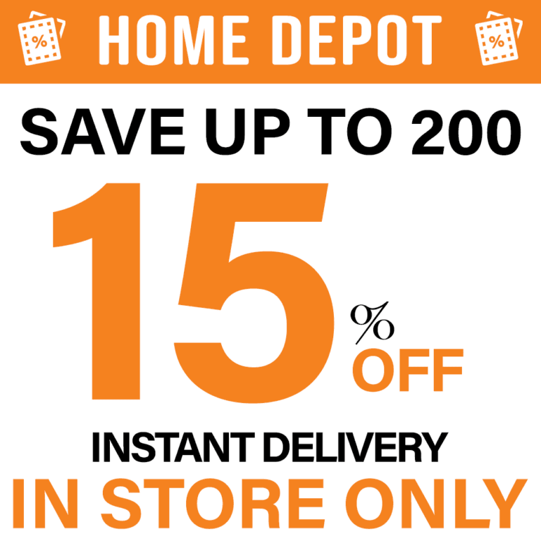 Buy Home Depot Guaranteed To Work Printable Coupons 2025