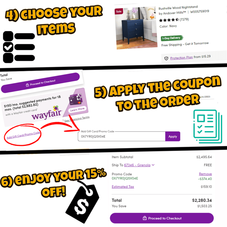 ONLINE 15% OFF Wayfair Printable Coupon